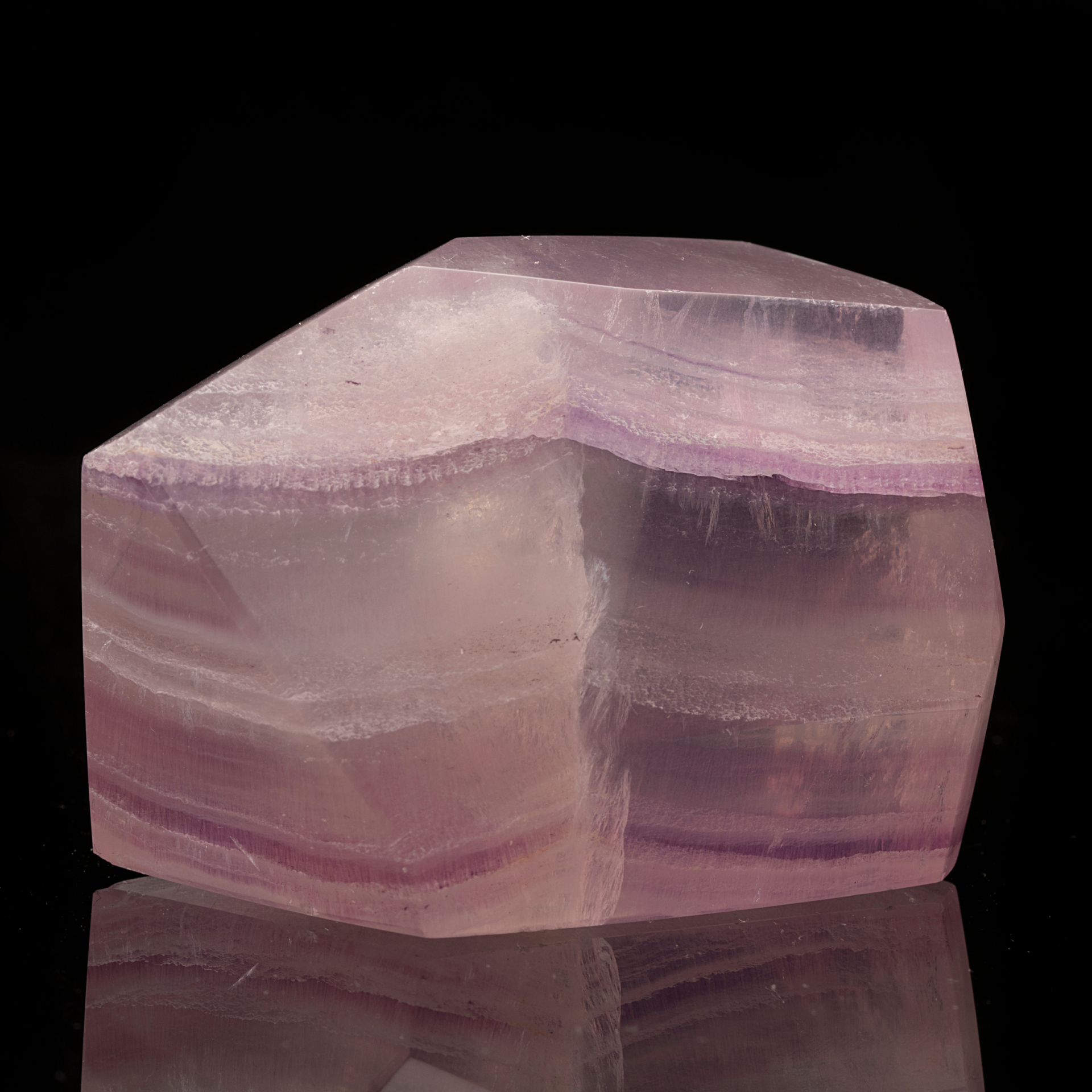 Pink Polished Fluorite - Astro West