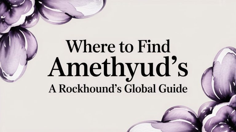 Where to Find Amethyst A Rockhound's Global Guide