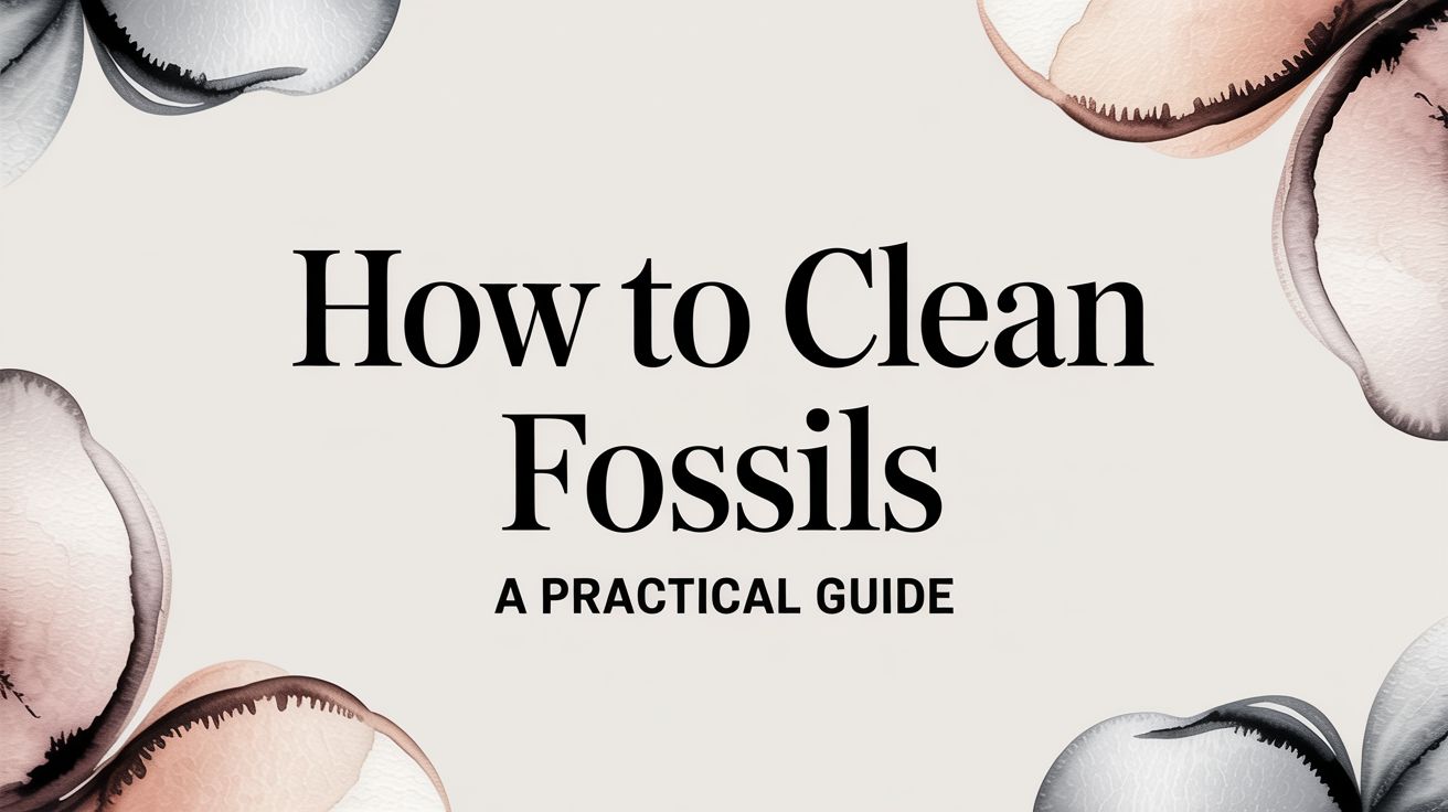 How to Clean Fossils A Practical Guide