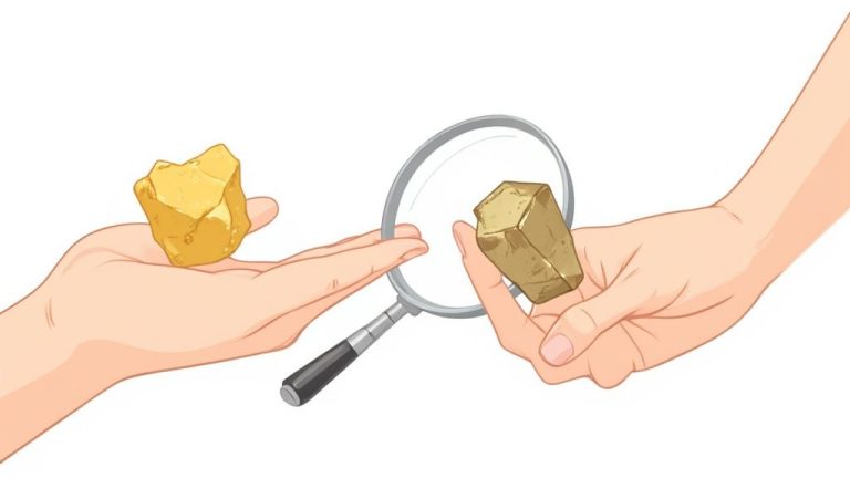 How to Tell Gold from Pyrite A Practical Field Guide