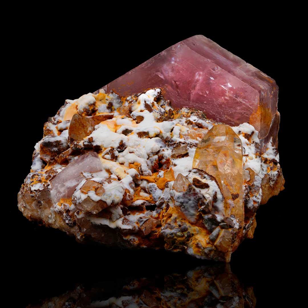 Rare Pink Apatite from Colombia - Astro West