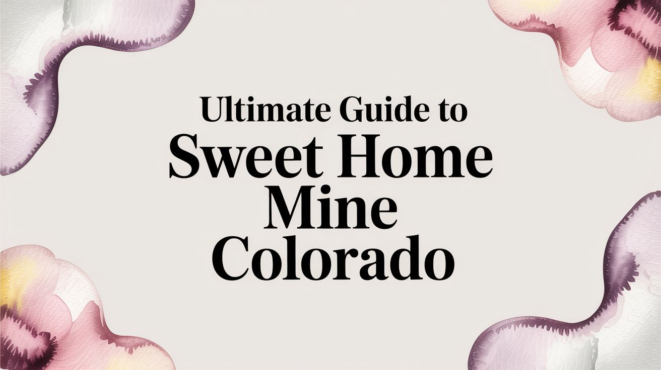 Ultimate Guide To Sweet Home Mine Colorado