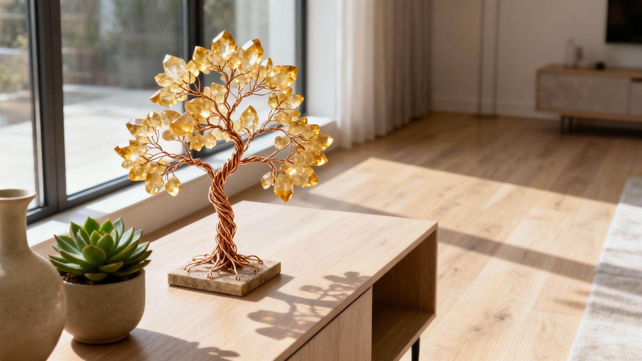 Citrine Home Decor Tree: Elevate Your Space with.