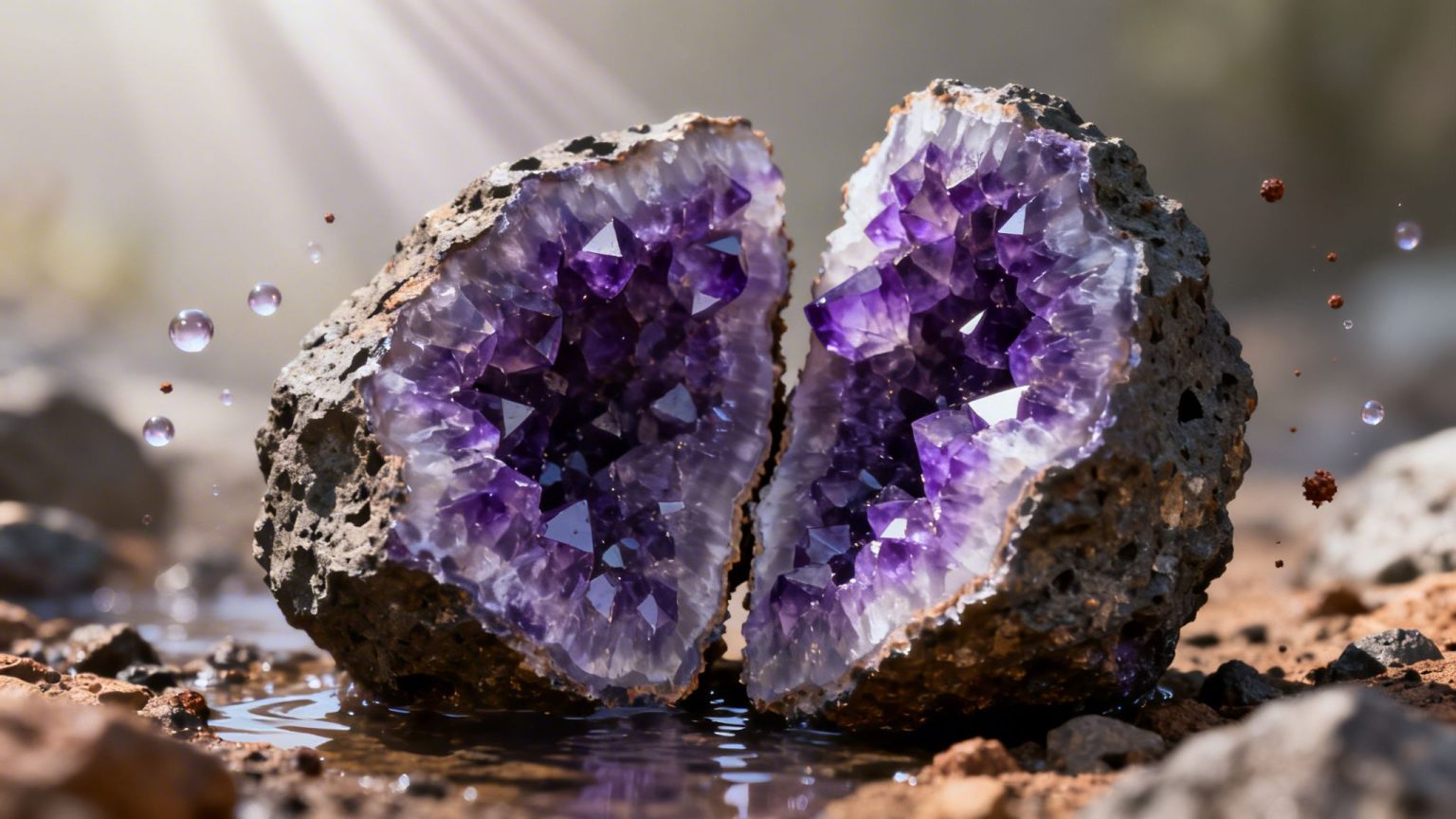 The Geological Recipe: How Amethyst is Formed