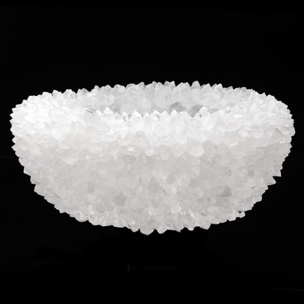 Quartz Crystal Bowl from Brazil — Natural Luxury Decor